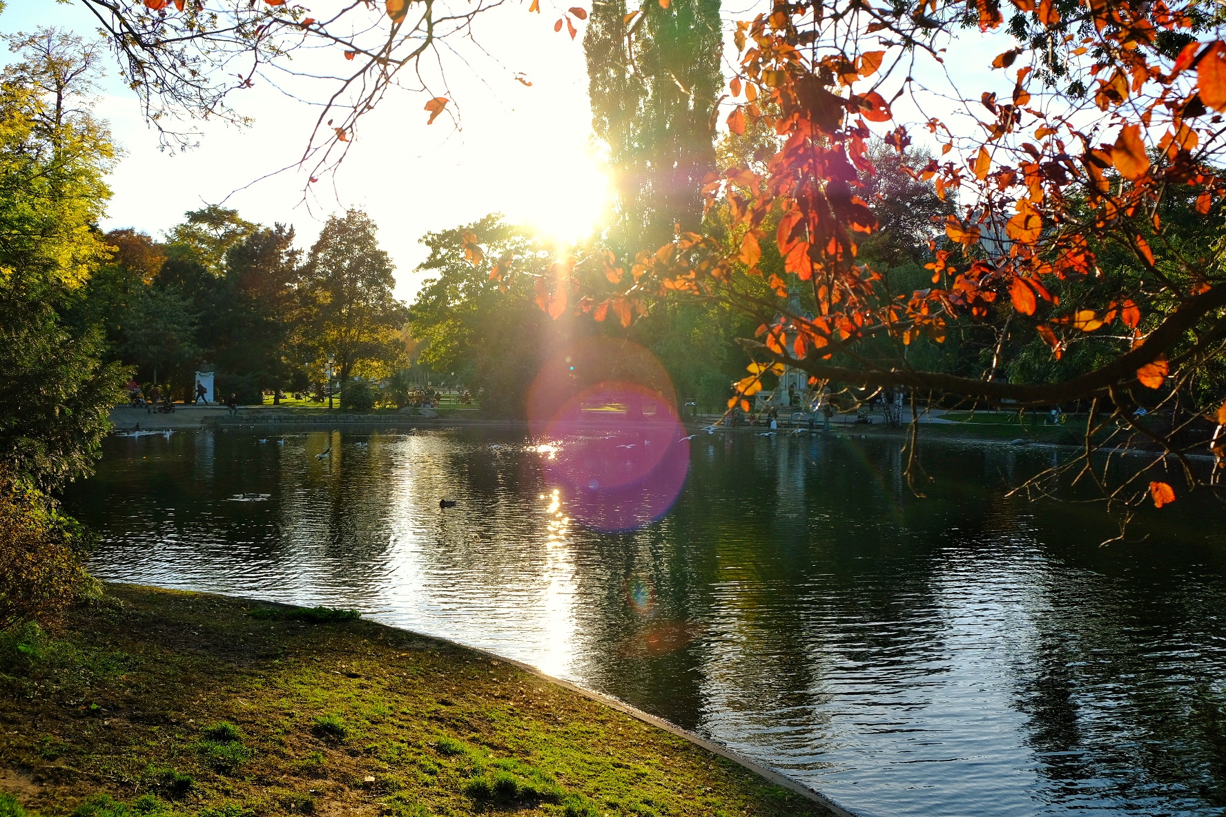 Wonderful Autumn photo inspirations - Stadtpark in Vienna, Austria - The Vienna BLOG