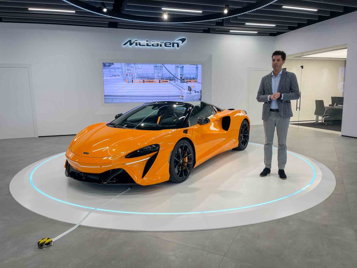 The Launch of the McLaren Artura Spider in Vienna: A Glimpse into the ...